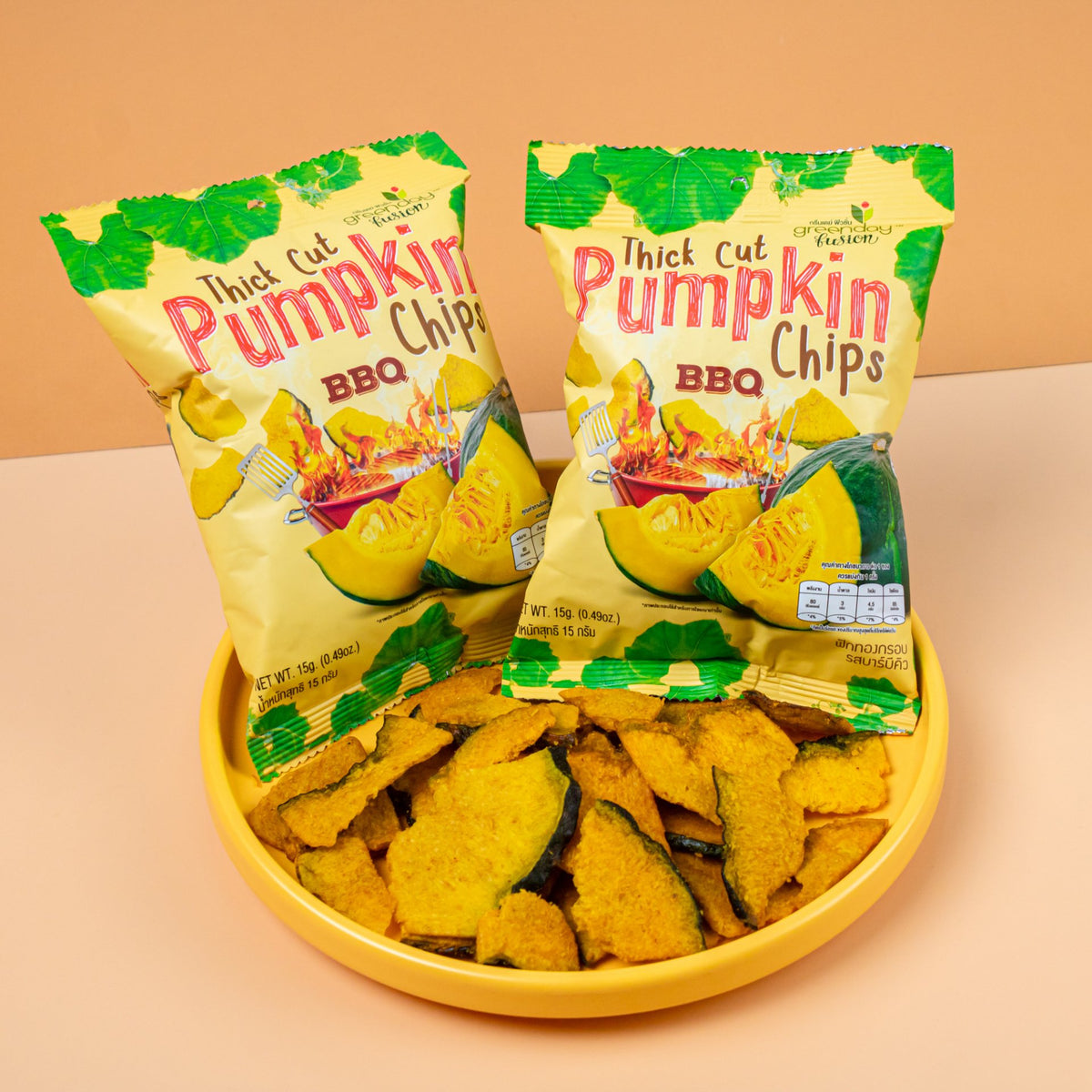 Greenday Singapore - Pumpkin Chips: BBQ (Greenday Fusion)
